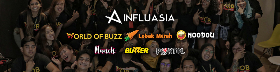 Working at INFLUASIA - WORLD OF BUZZ, Lobak Merah, NOODOU, In Real Life ...