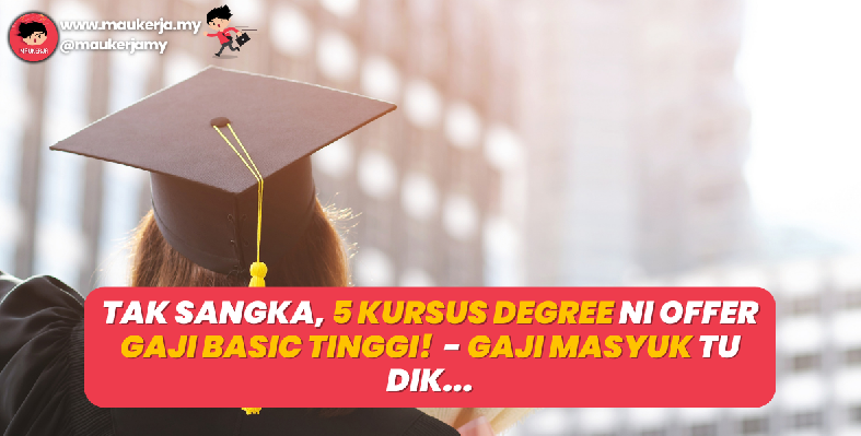 Tak Sangka, 5 Kursus Degree Ni Offer Gaji Basic Tinggi! Gaji Masyuk Tu Dik