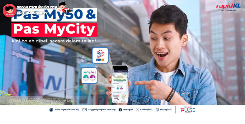 Kemudahan Pembelian Pas My50 dan Pas MyCity Secara Online Melalui ...