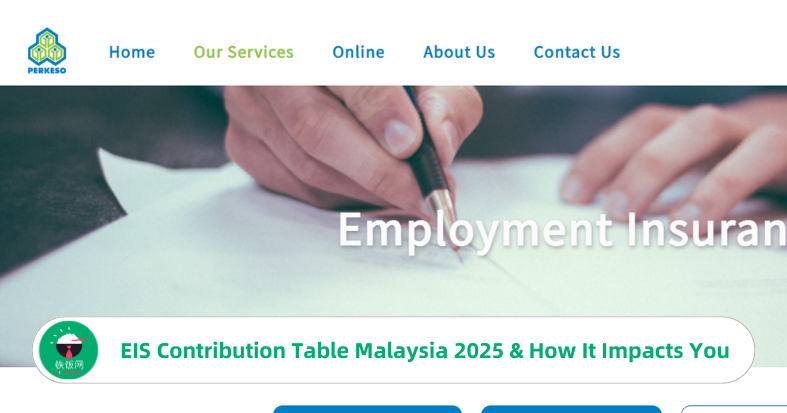 EIS Contribution Table Malaysia 2025 & How It Impacts You