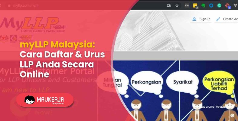 myLLP Malaysia: Cara Daftar & Urus LLP Anda Secara Online